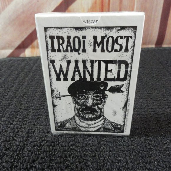 Source Unknown | Games | Iraqi Most Wanted Collectable Card Deck 52 ...